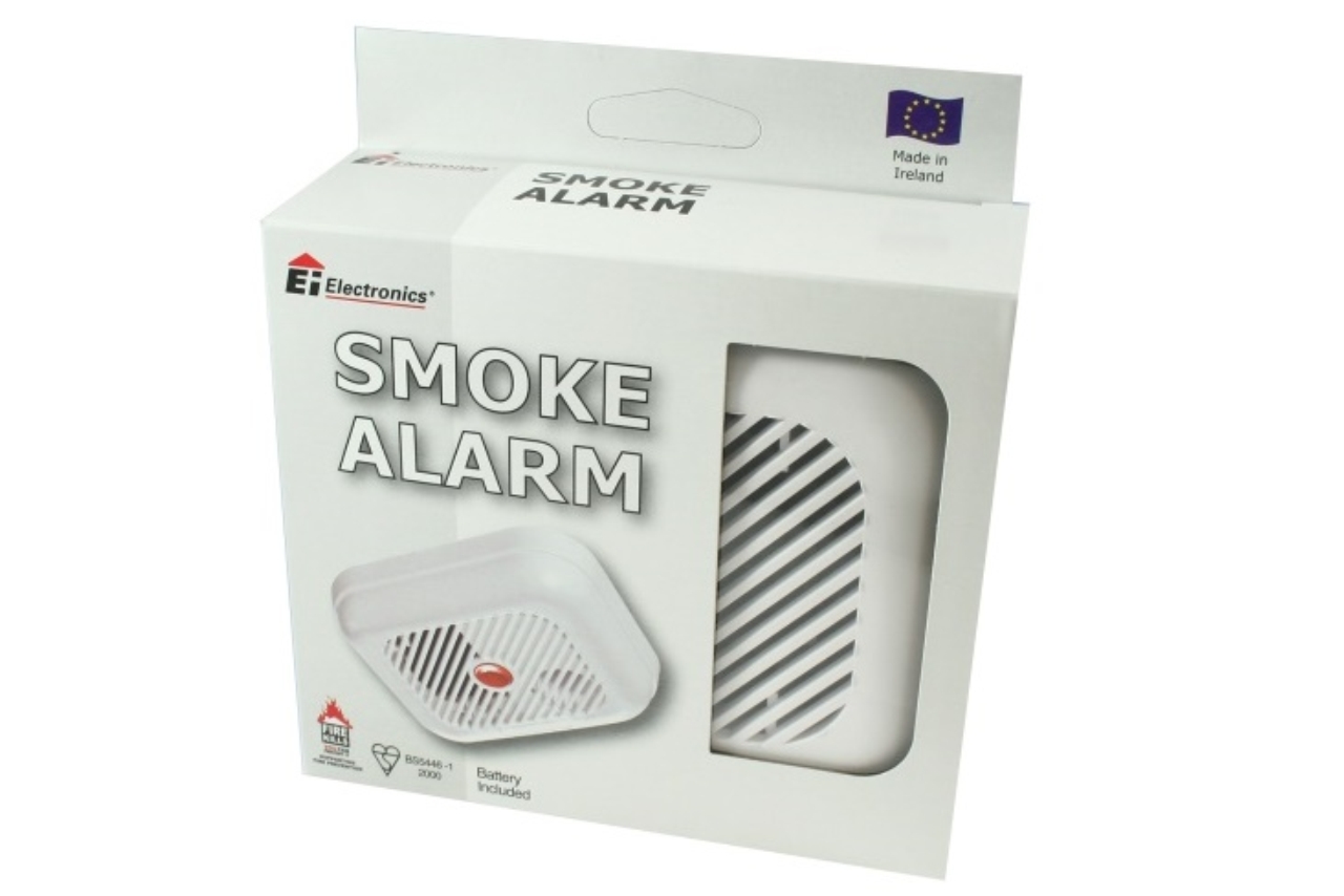 Ei100B Battery Operated Ionisation Smoke Detector