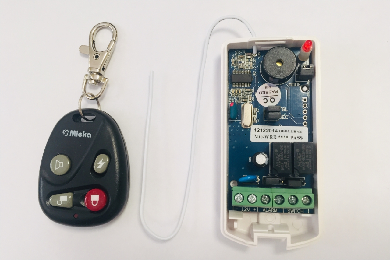 MIE-WRR 2-Channel RF Wireless Relay with Remote Control Module